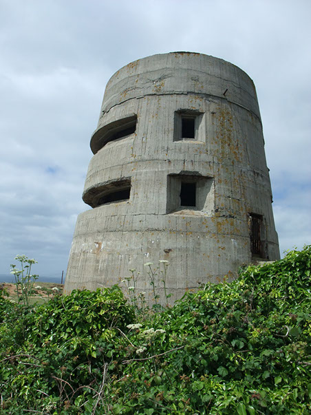 Naval direction-finding tower MP 5 Guernsey