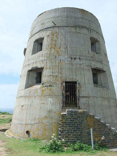 Naval direction-finding tower MP 5 Guernsey