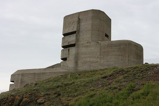 Naval direction-finding tower MP 4 Guernsey