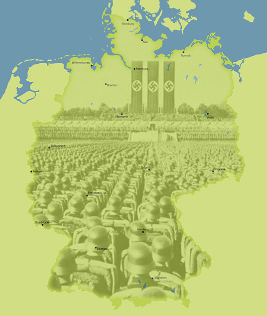 Remnants from second world war in Germany