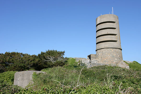 Naval direction-finding tower MP 2 Guernsey